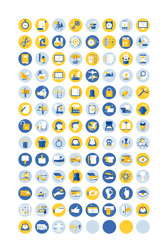 Design modern professional icon set for app and website by Jahangir485 ...