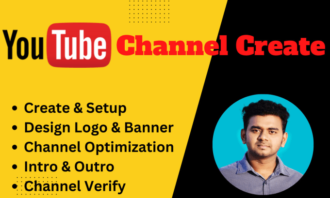 Setup an authentic youtube channel with an attractive design by Ar ...