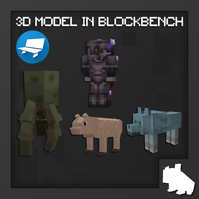 Make 3d model compatible with minecraft by Pmalys | Fiverr