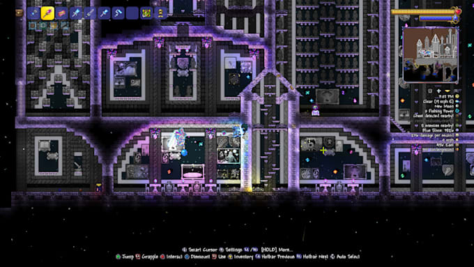 Do several large scale terraria builds on your world, xbox only by ...