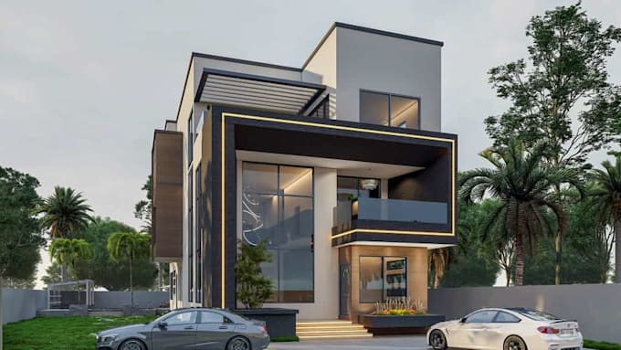 Create 3d modeling and rendering architecture by Pro_rendering | Fiverr