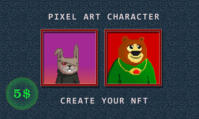 Create nft pixel art for your nft art collection by Teotantra_ | Fiverr