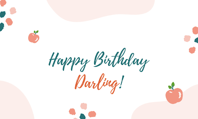 Create the perfect birthday or holiday card for you by Zeene_ | Fiverr