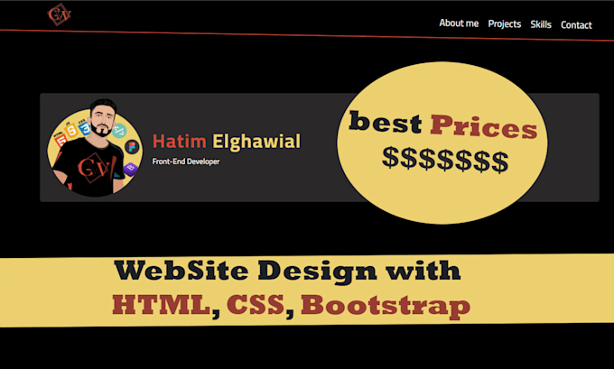 Develop Html Css And Bootstrap Responsive Websites By Hatimgw Fiverr