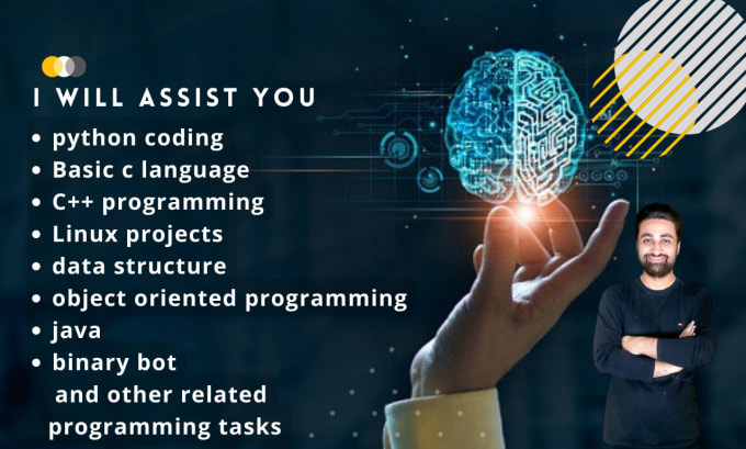 Do Python Coding Basic C Cpp Programming Java Linux Projects And Binary Task By Jhonarhm