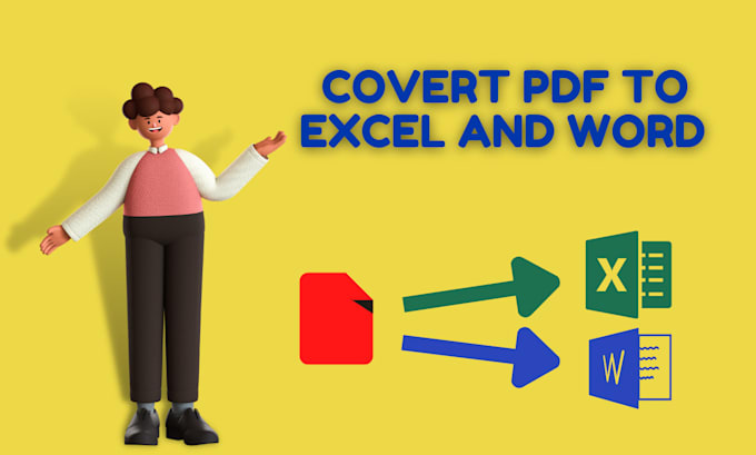 Convert pdf to excel by Sunnybaloach | Fiverr