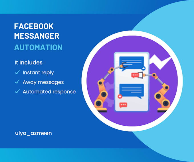 Automate your facebook business or fan page messanger by Ulya_azmeen ...