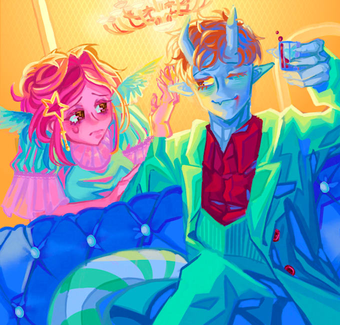 Draw your character or create new character with reference by ...