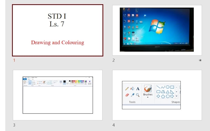 Prepare and edit lesson worksheets, documents and presentations by ...