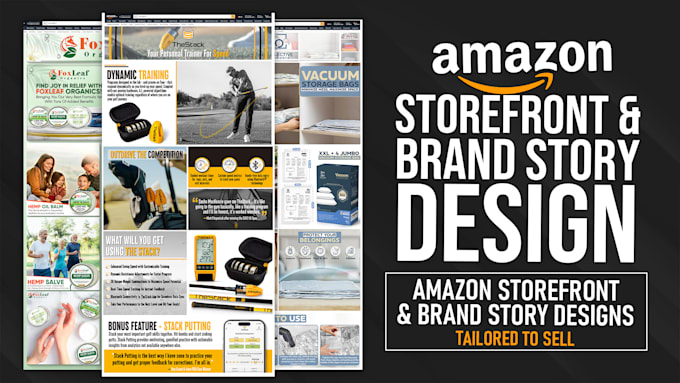 Create amazon storefront or brand story images by Maengraphicde | Fiverr