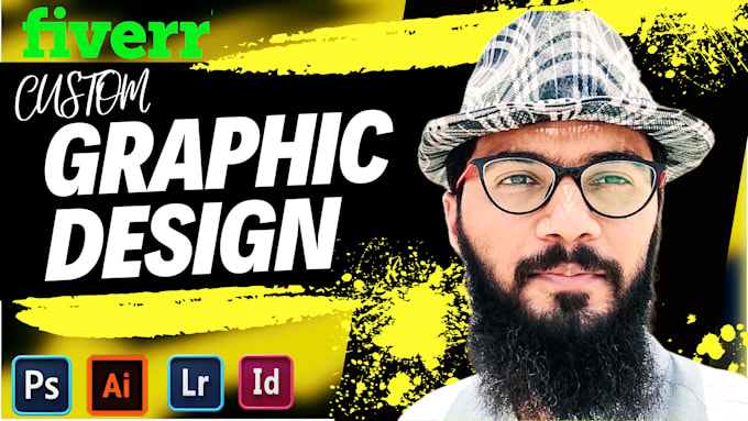 Do any graphic design task in adobe illustrator and adobe photoshop by ...