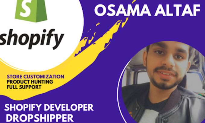 Build And Customize Stunning Shopify Store By Osamaaltaf11 Fiverr