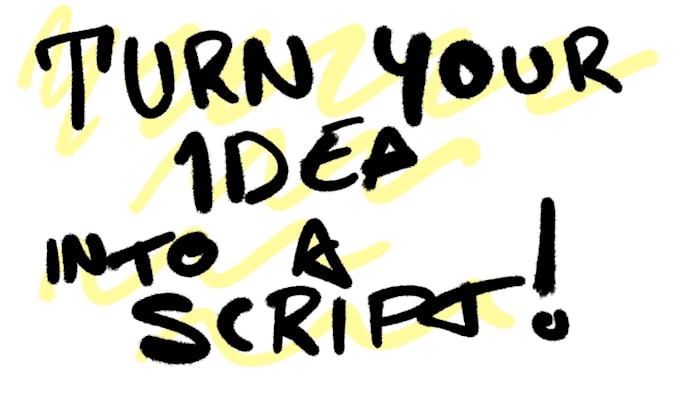 Turn your film idea into a screenplay by Brushvaites | Fiverr