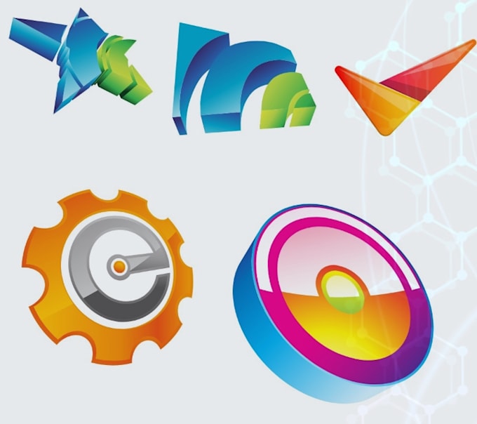 Create awesome 3d logo for your company,business by Zaingraphicspro ...