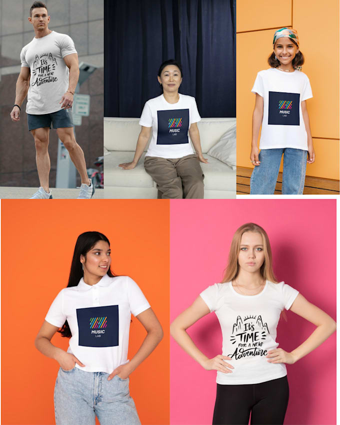 Create 300 realistic hd tshirt mockups by Sunnyvora591 | Fiverr