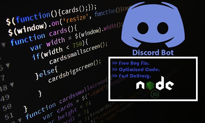 Do any discord bot for you by Dank_sfm | Fiverr