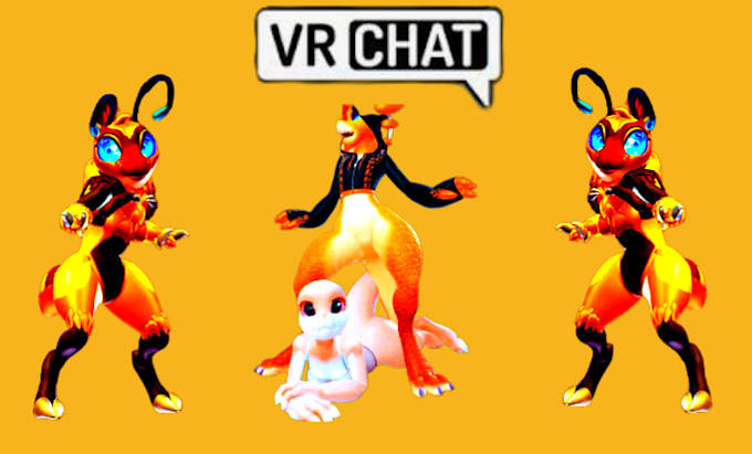 Custom vr chat avatar, vr modeling, vtuber, furry character by Edmiral ...