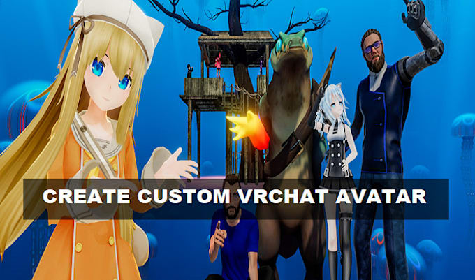 Create a custom and professional vrchat avatar 3d model avatar by Kelly ...