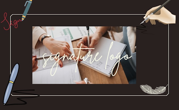 Create a luxurious, elegant, and classy signature logo by Mudigi | Fiverr