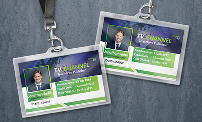 Do staff badges design skillfully within 12 hours by Idcarddesign | Fiverr