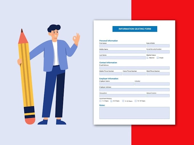 Create and design fillable pdf forms by N0ah_arthur | Fiverr