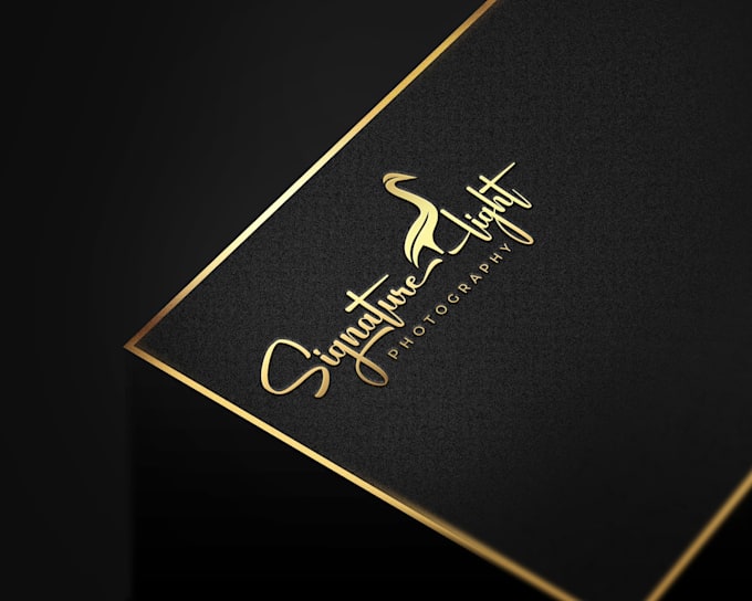 Make modern signature logo by Picblast | Fiverr