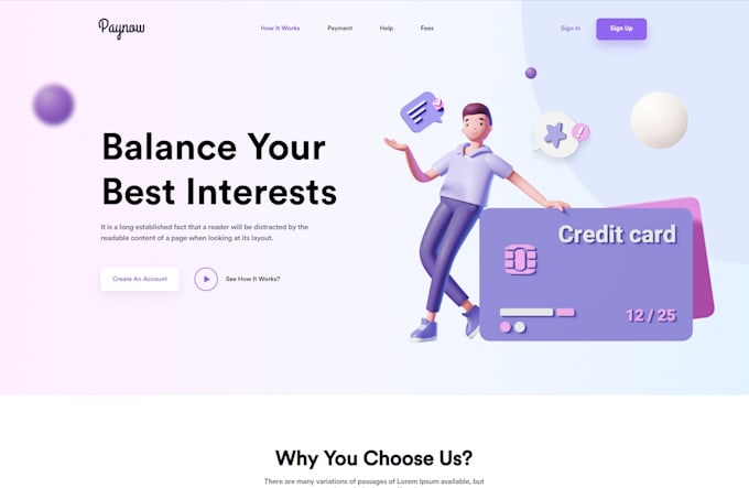 Create A Website Using Html Css Javascript Jquery By Saveliiweb Fiverr