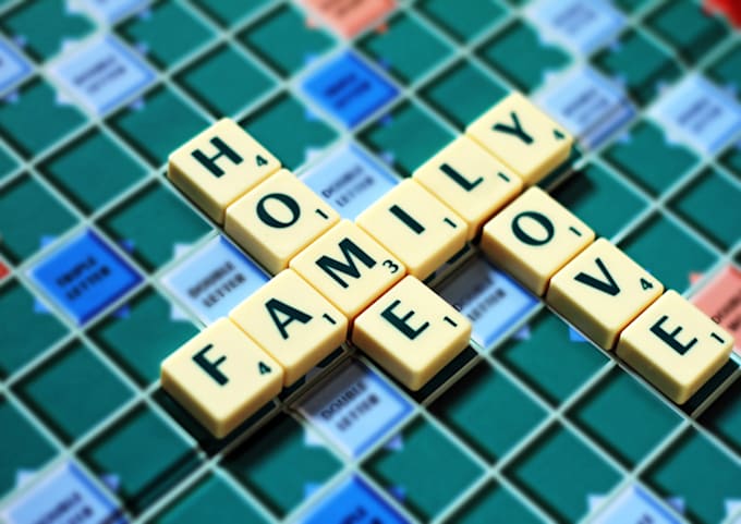 Create high quality photo of your words using scrabble tiles by ...