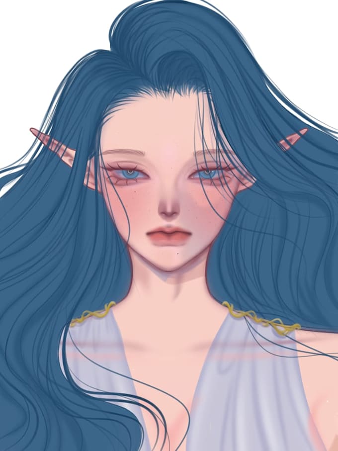 Draw semi realist and avatar by Milakarmila | Fiverr