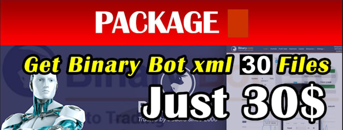 Give 30 binary bots by Leeds78 | Fiverr