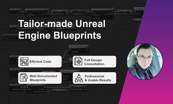 Design and create blueprints in unreal engine by Matthewcrans101 | Fiverr