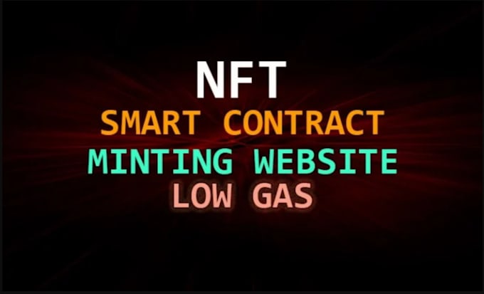 Create nft minting website and gas saving smart contract co by Michaelpomier | Fiverr