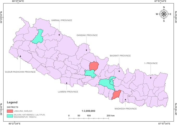 Do professional gis mapping works as lsi, gwp, lulc and 3d geological modelling by Rupenz | Fiverr