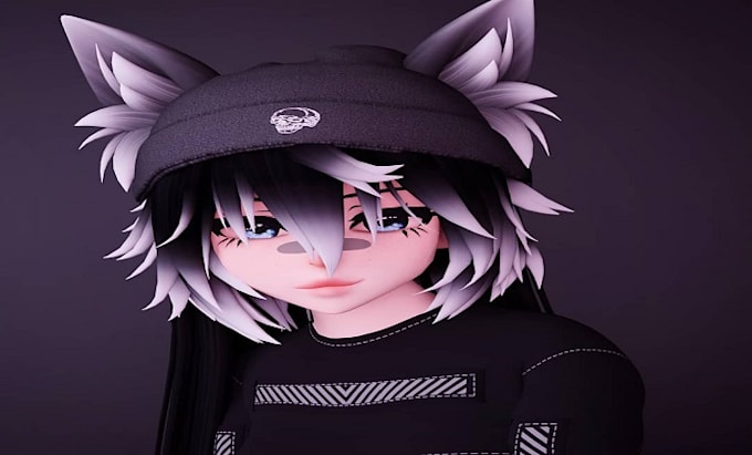 Edit or create a custom vrchat avatar, vrm for you by Avatar_studio4 ...