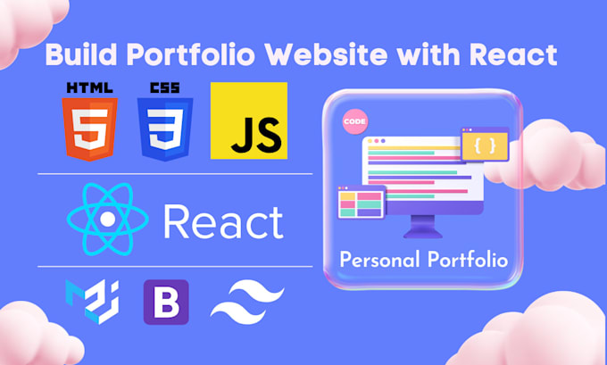 Build A Perfect Responsive Portfolio With Reactjs By Emonin Fiverr