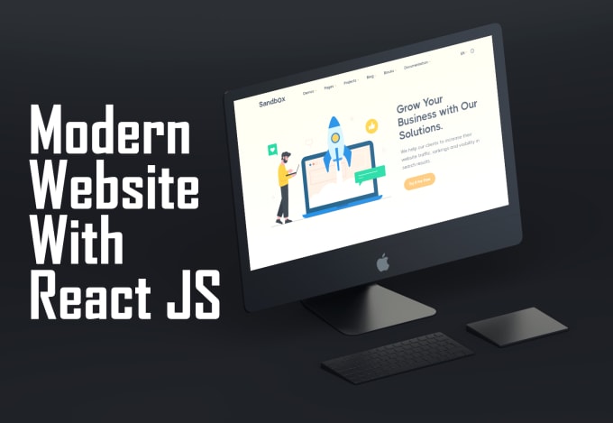 Develop modern website with react js front end development by ... Develop modern website with react js front end development by ...