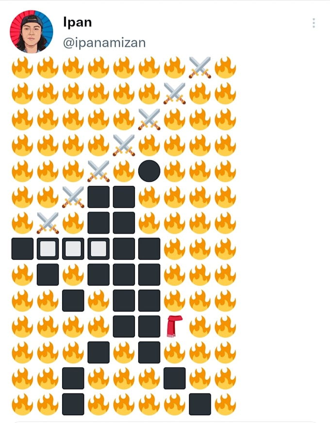 Transform your tweets into emoji art by Irfanamizan | Fiverr