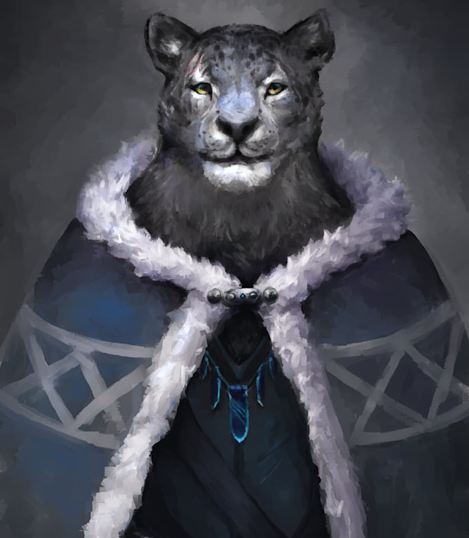 Paint your roleplaying game character by Inkwarden | Fiverr