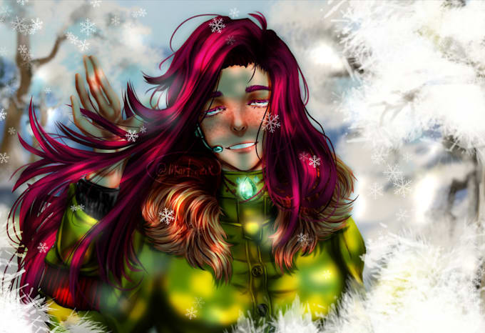 Do semi realistic anime style, fanart, oc and more by Likartmeik | Fiverr