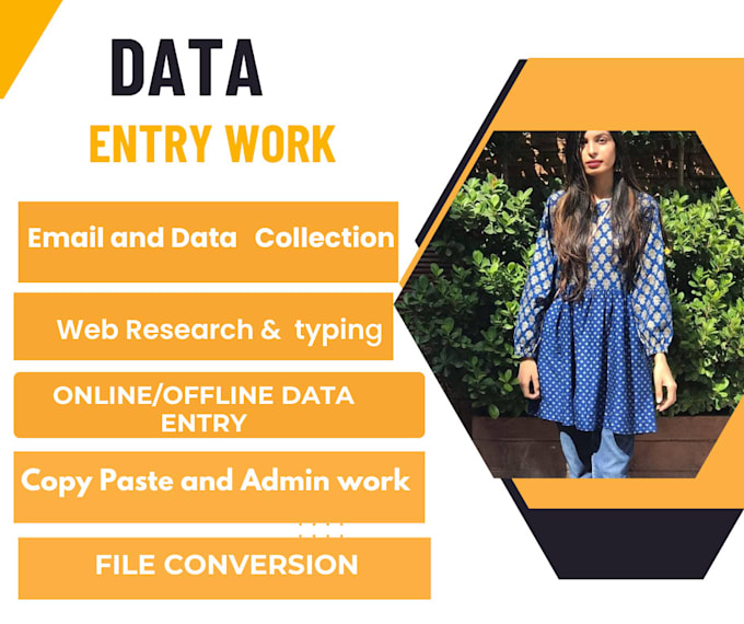 Do data entry, typing, copy paste, web research, or email list by As_expert28 | Fiverr