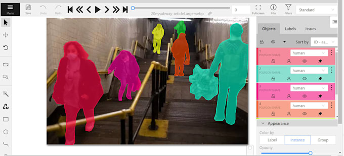 Do Image Annotation Segmentation Bounding Box Text Keypoint By
