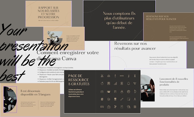 Design professional powerpoint or keynote presentation by Assmess | Fiverr