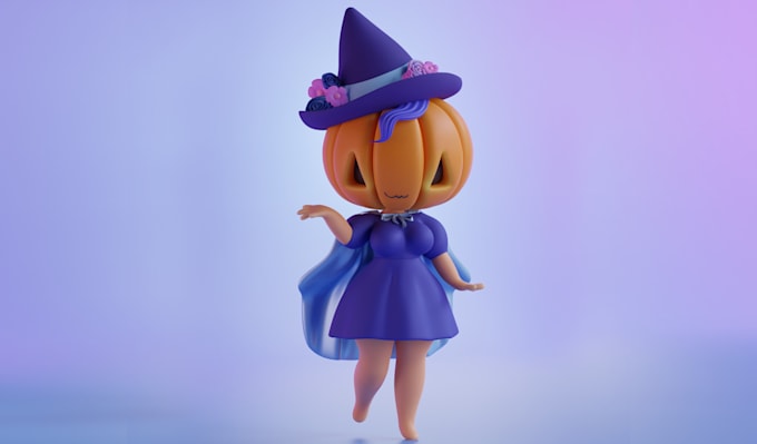 Create 360 rotating animation of your character in 3d by Kosmo9 | Fiverr