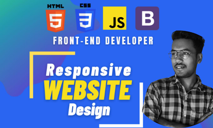 Be your responsive front end web developer by Dev_shaharuk49 | Fiverr