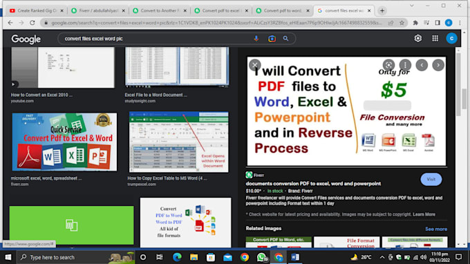 Convert pdf to word, pdf to ppt, excel, and manual typing by ...