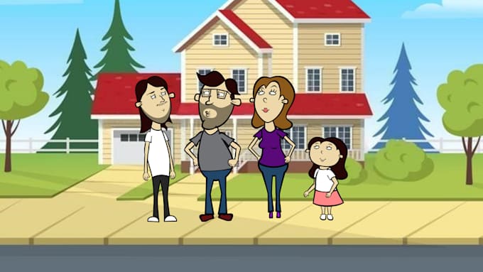 Make a 2d animated cartoon commercial for your business or just for fun ...