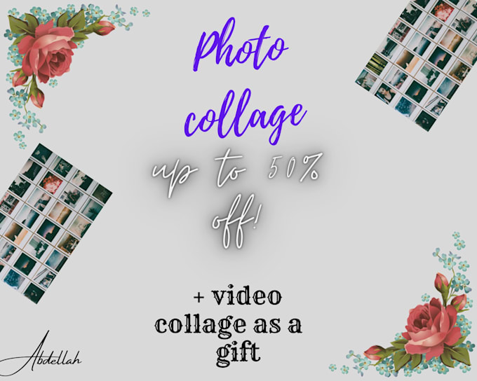 Design you photo collage by Abzo04 | Fiverr