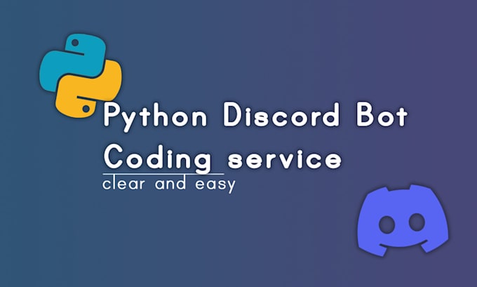 Do professional discord bot by Klegusdev | Fiverr