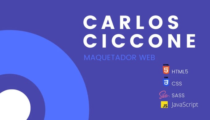 Do Fix Or Code Custom Html Css Sass And Javascript By Carlosciccone1