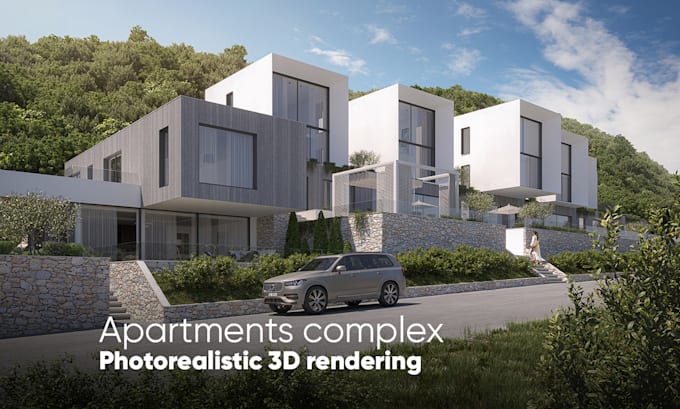 Create an exceptional architectural rendering by Alexanderevdoki | Fiverr